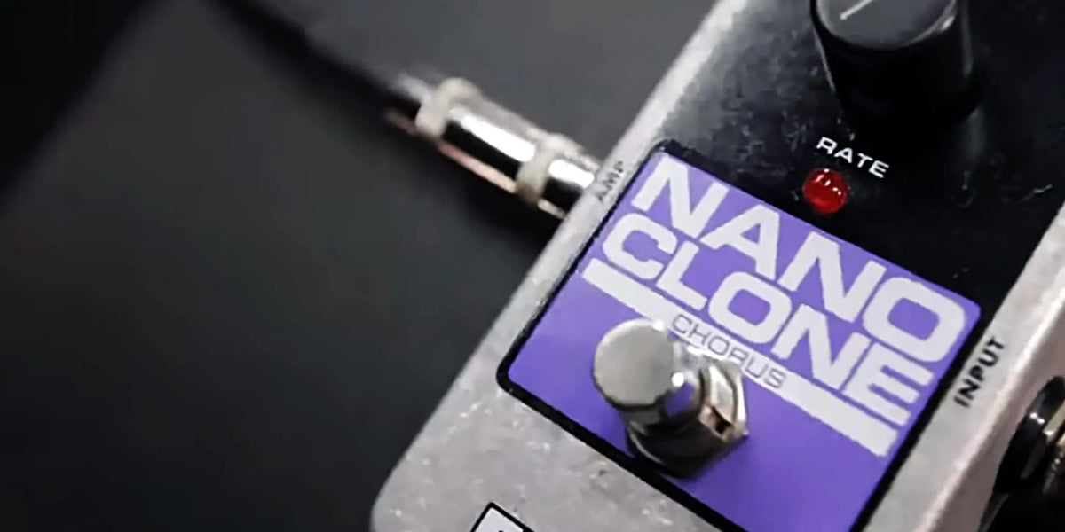Electro Harmonix Nano Clone Analog Chorus Guitar Effects Pedal – Austin ...